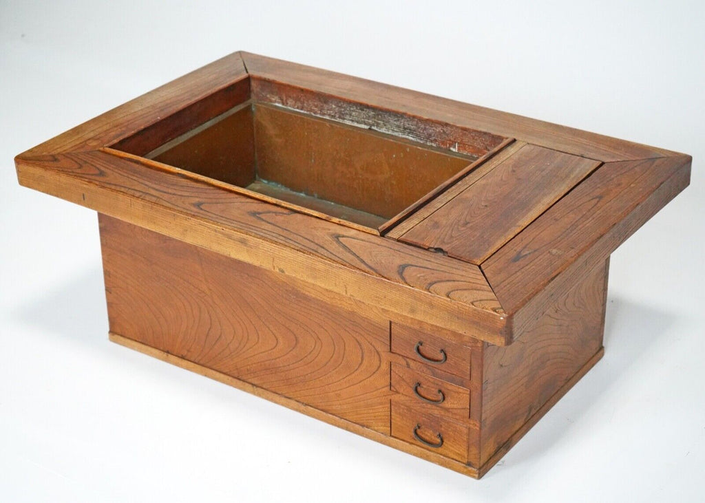 Antique Japanese Elm Hibachi – Stowaway London