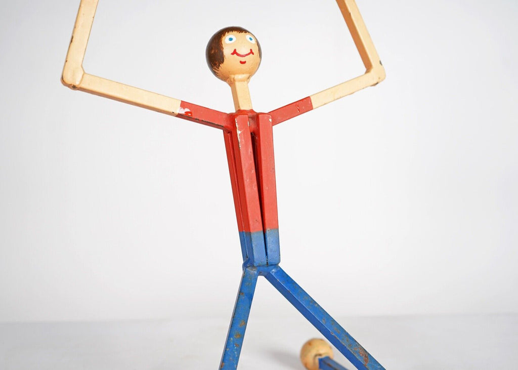 Folk Art Stick Man Stool – Stowaway London