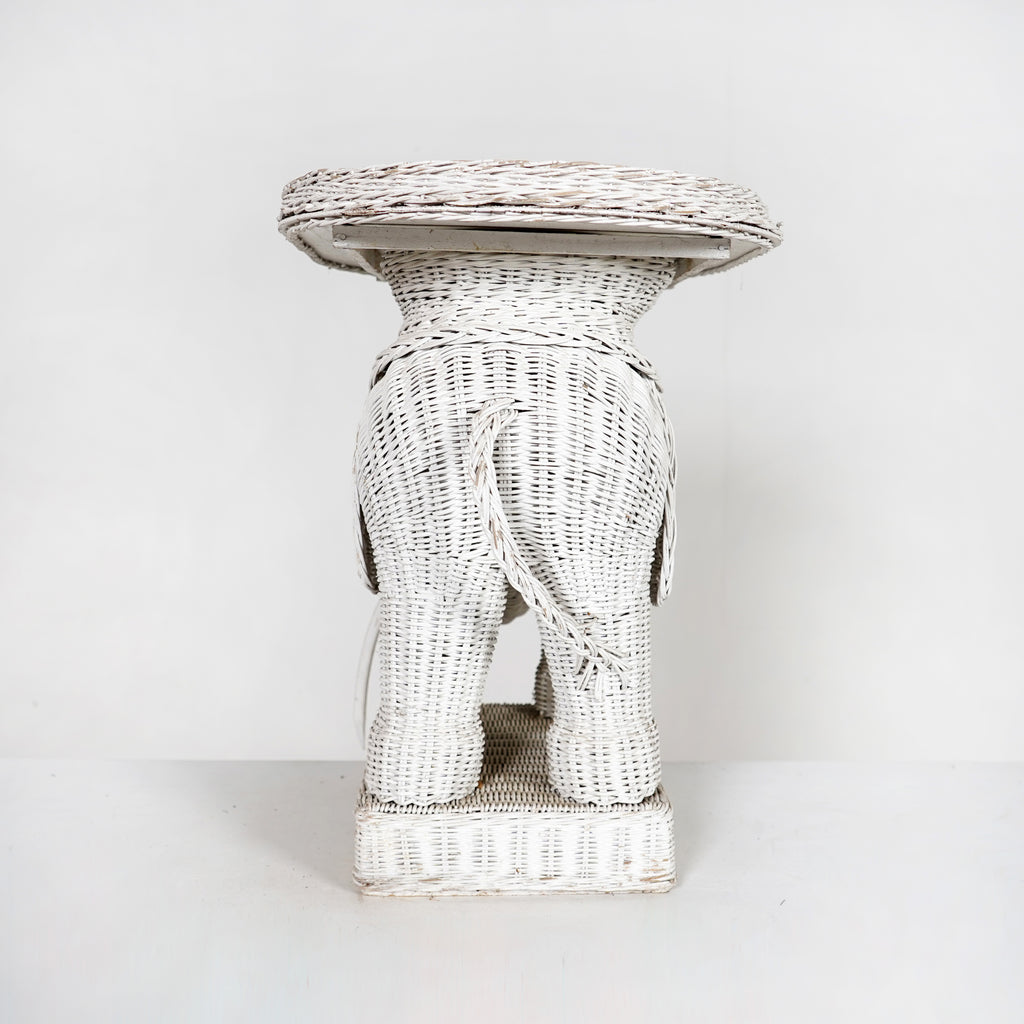Reserved - Wicker Elephant Table – Stowaway London