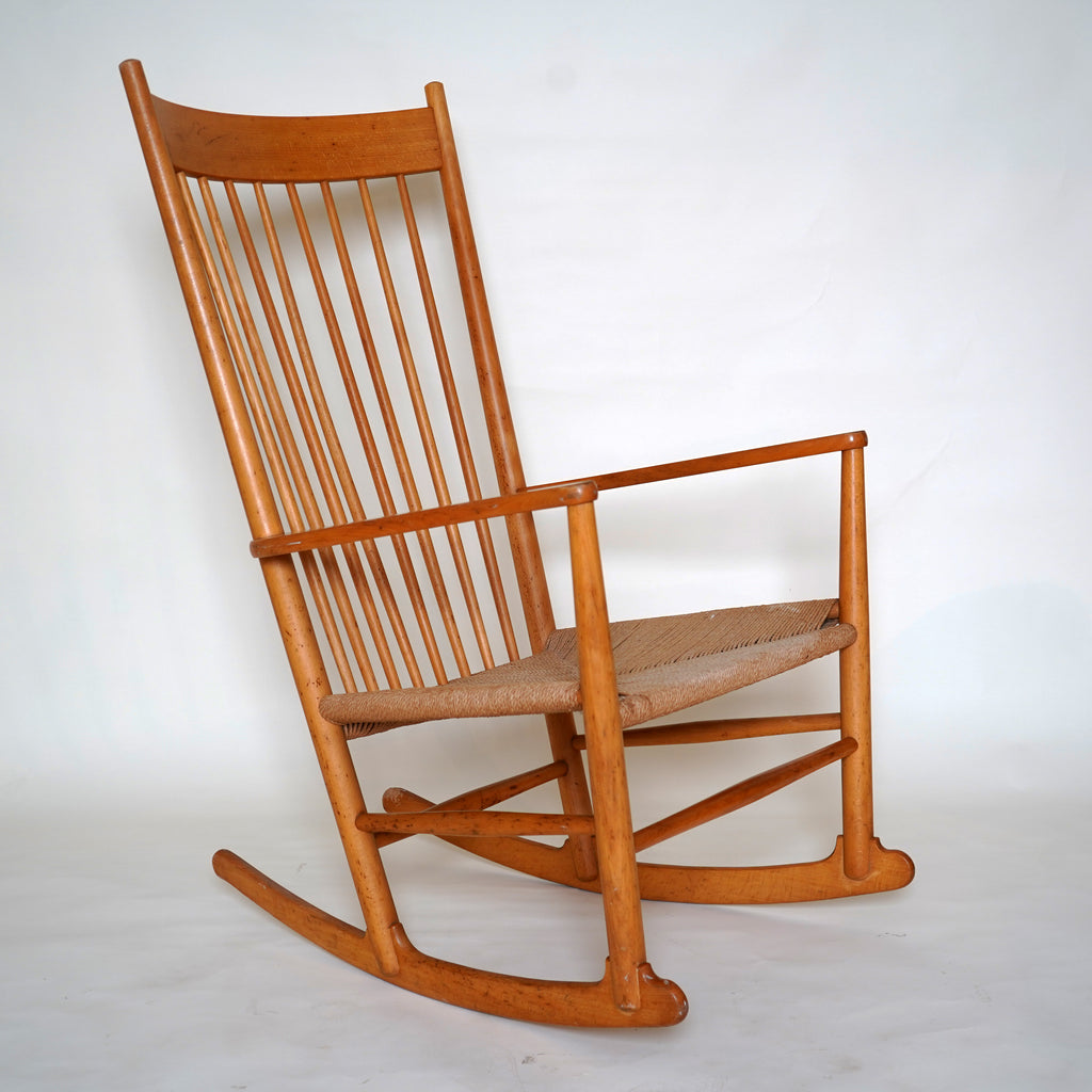 Hans Wegner J16 Rocking Chair – Stowaway London