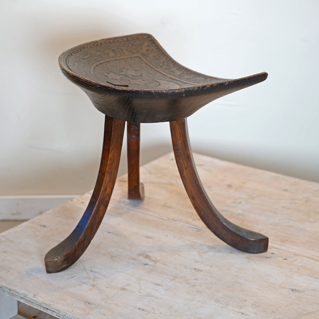 Liberty And Co Thebes Stool 1900s – Stowaway London