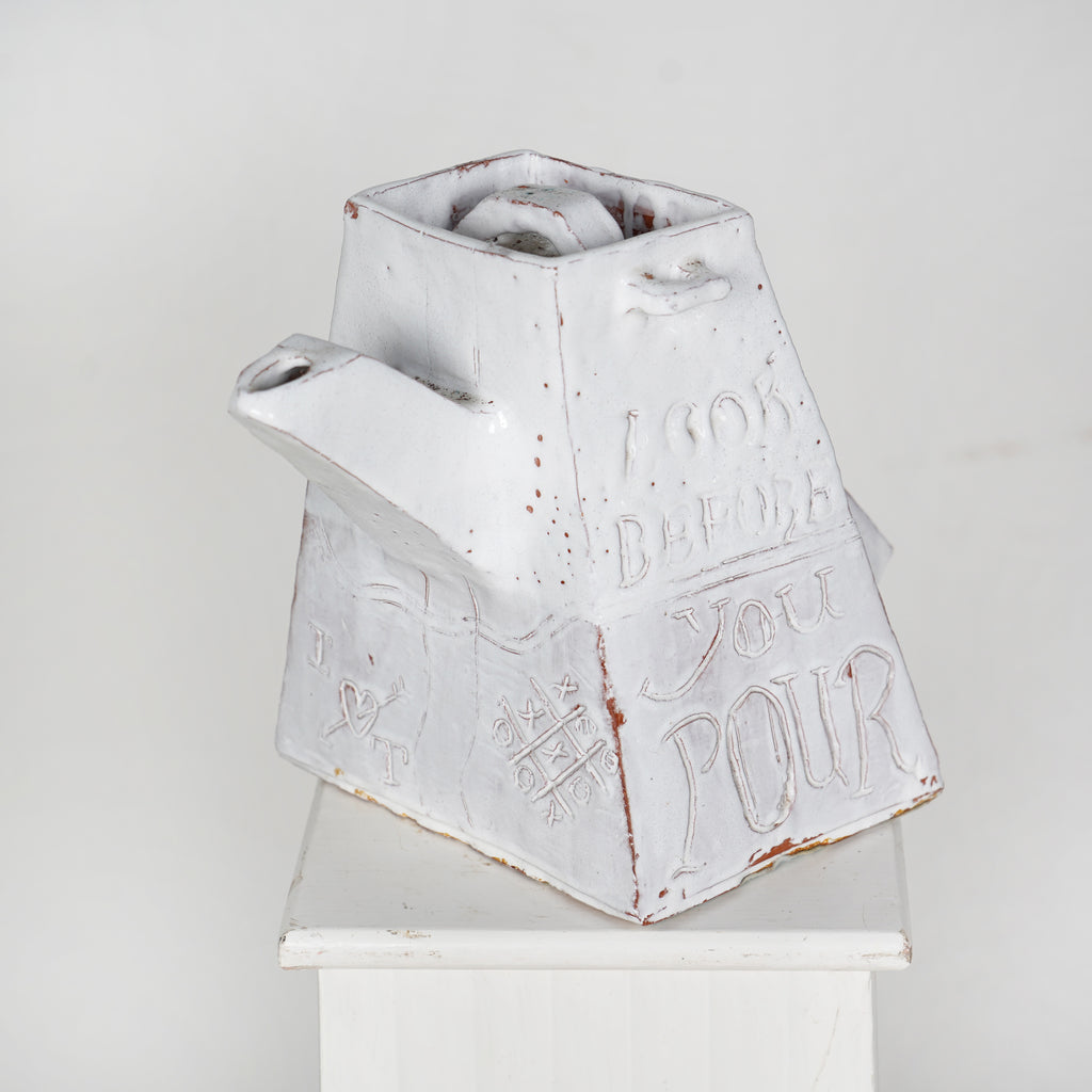 Slab Built Ceramic Teapot – Stowaway London