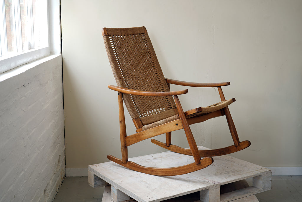 Mid Century Rocking Chair Yugoslavian – Stowaway London