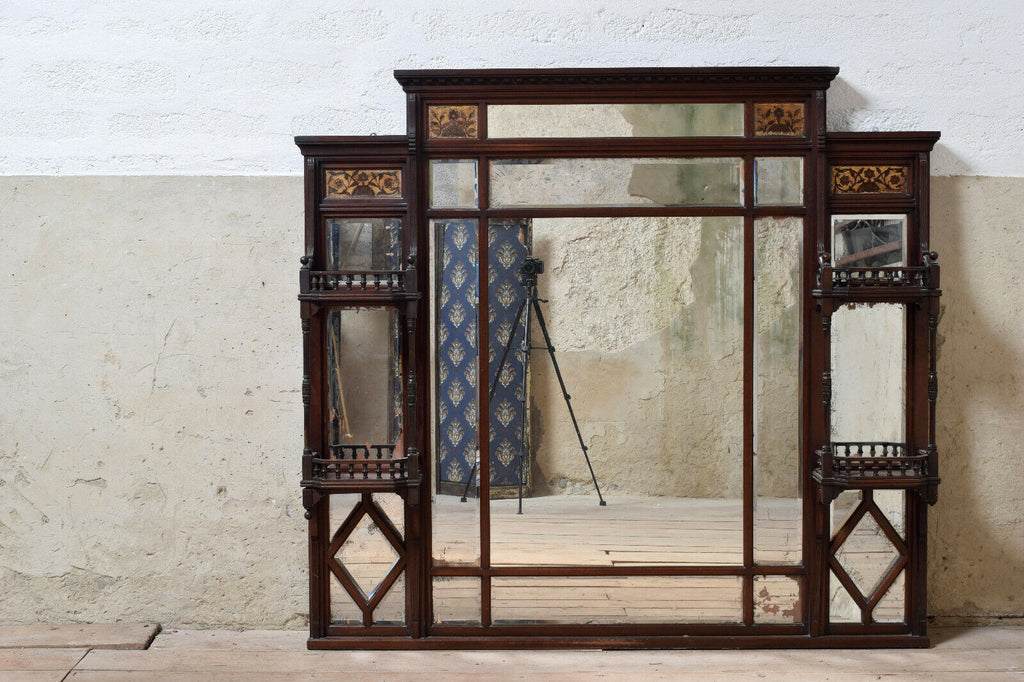 Antique 19th Century Aesthetic Movement Mirror – Stowaway London