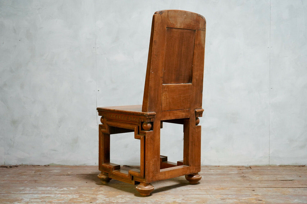 Vintage Ecclesiastical Gothic Revival Priests's Chair – Stowaway London