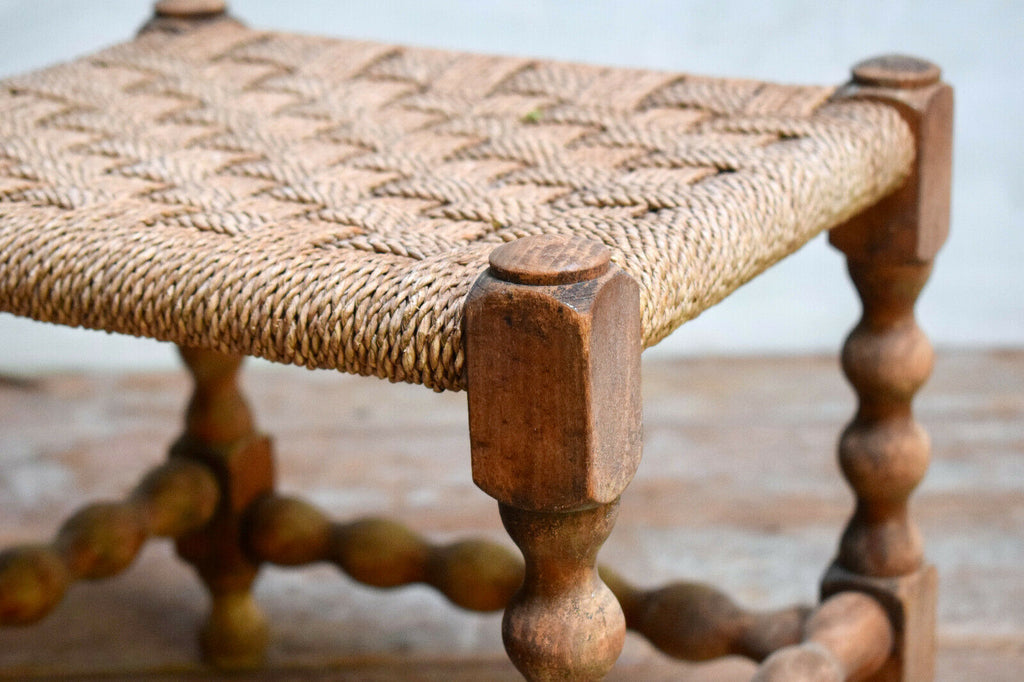 Vintage Bobbin Turned Stool – Stowaway London