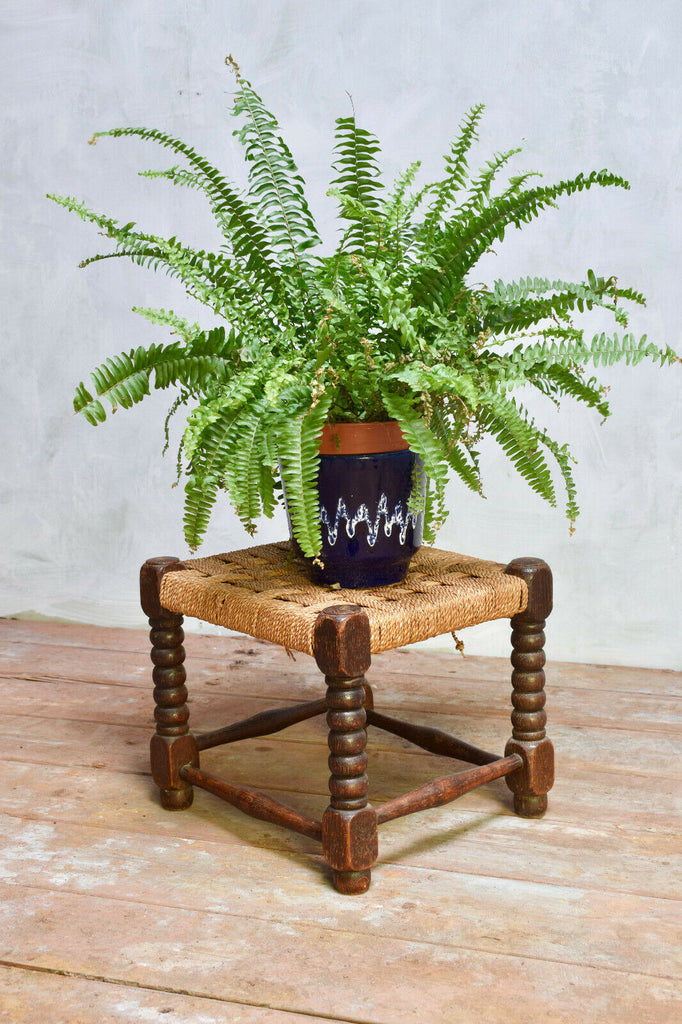 Vintage Bobbin Turned Stool – Stowaway London
