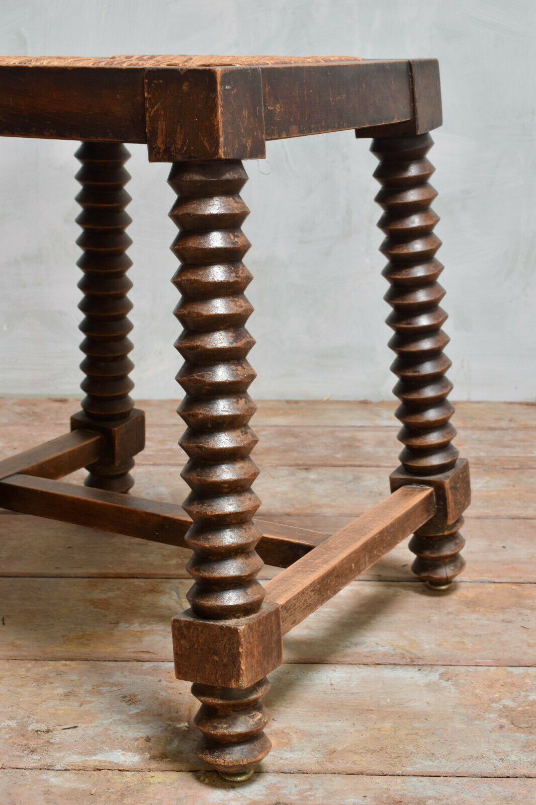 Antique Bobbin Turned Stool – Stowaway London