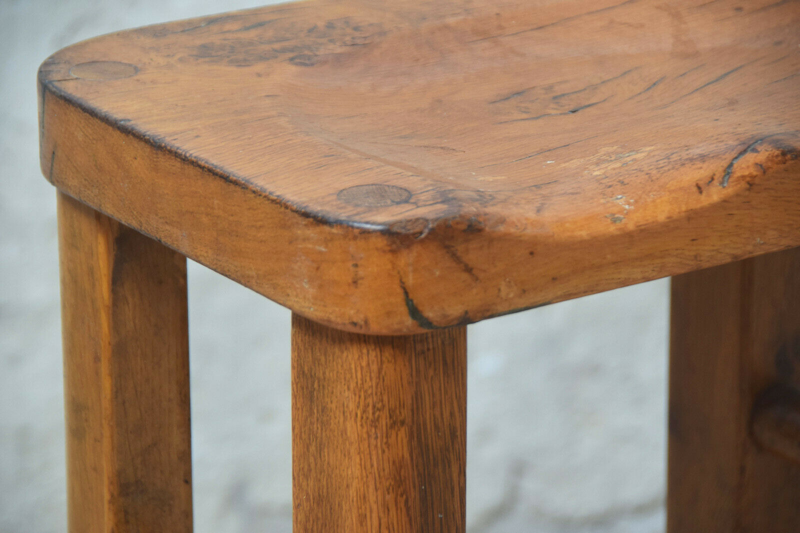 Antique Chunky Bar Stool – Stowaway London