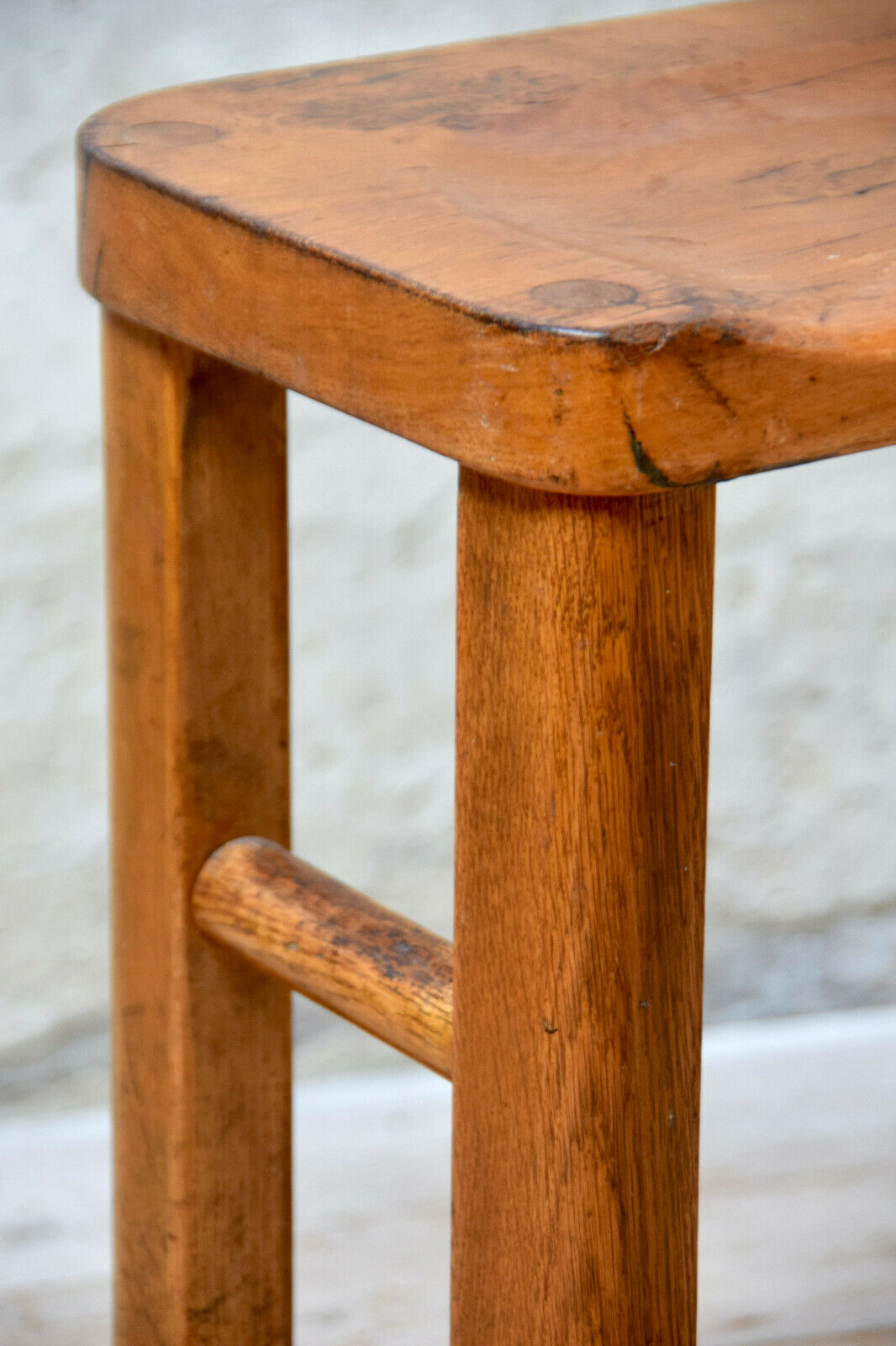 Antique Chunky Bar Stool – Stowaway London