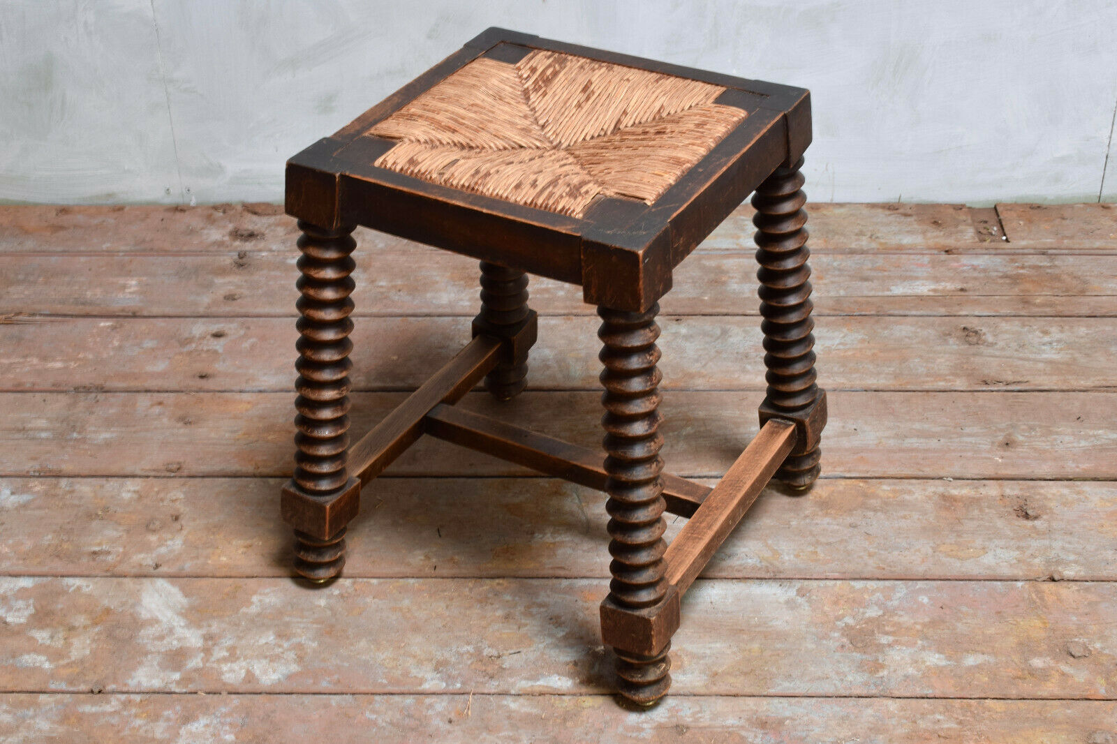Antique Bobbin Turned Stool – Stowaway London