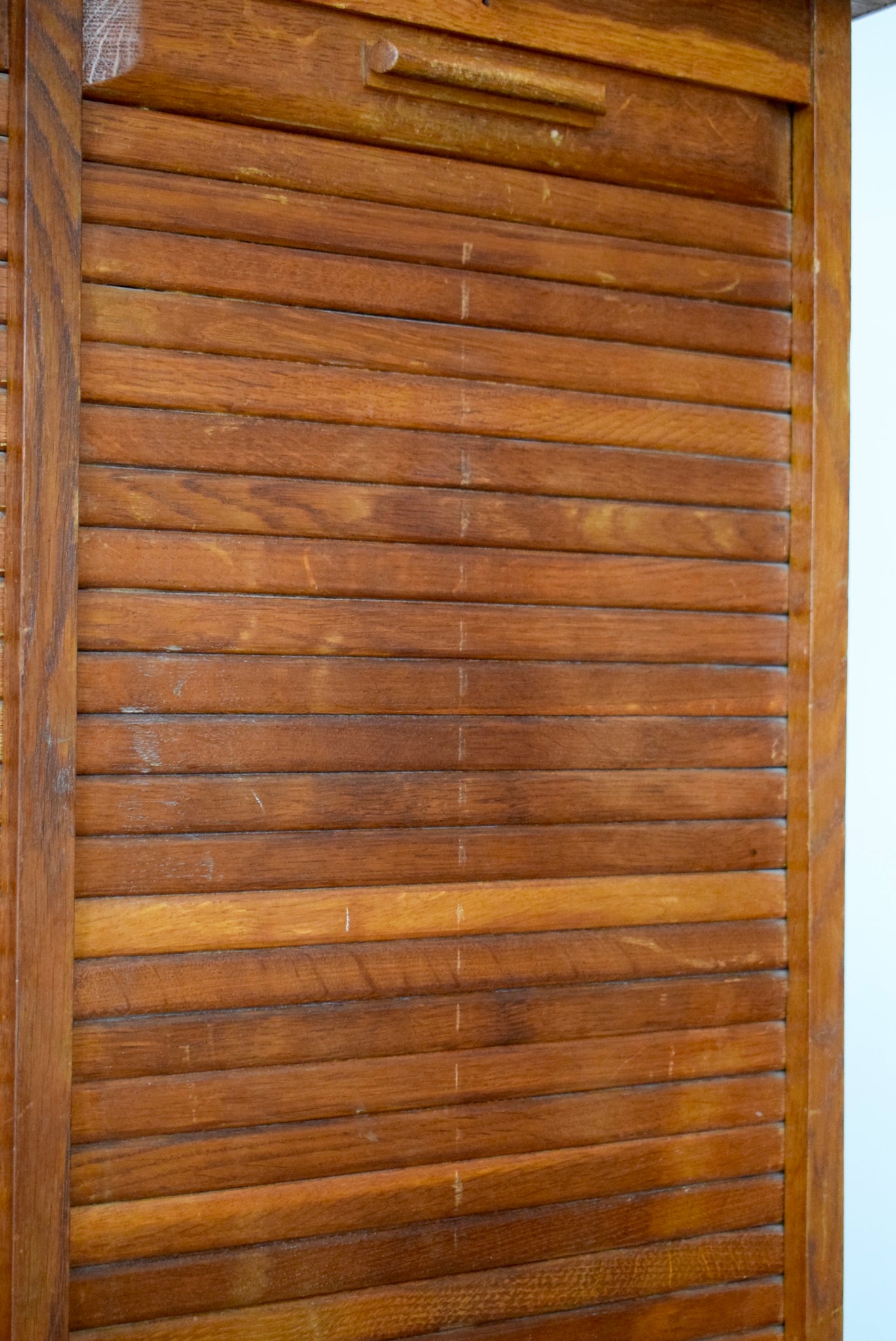 Vintage French Tambour Front Cabinet – Stowaway London