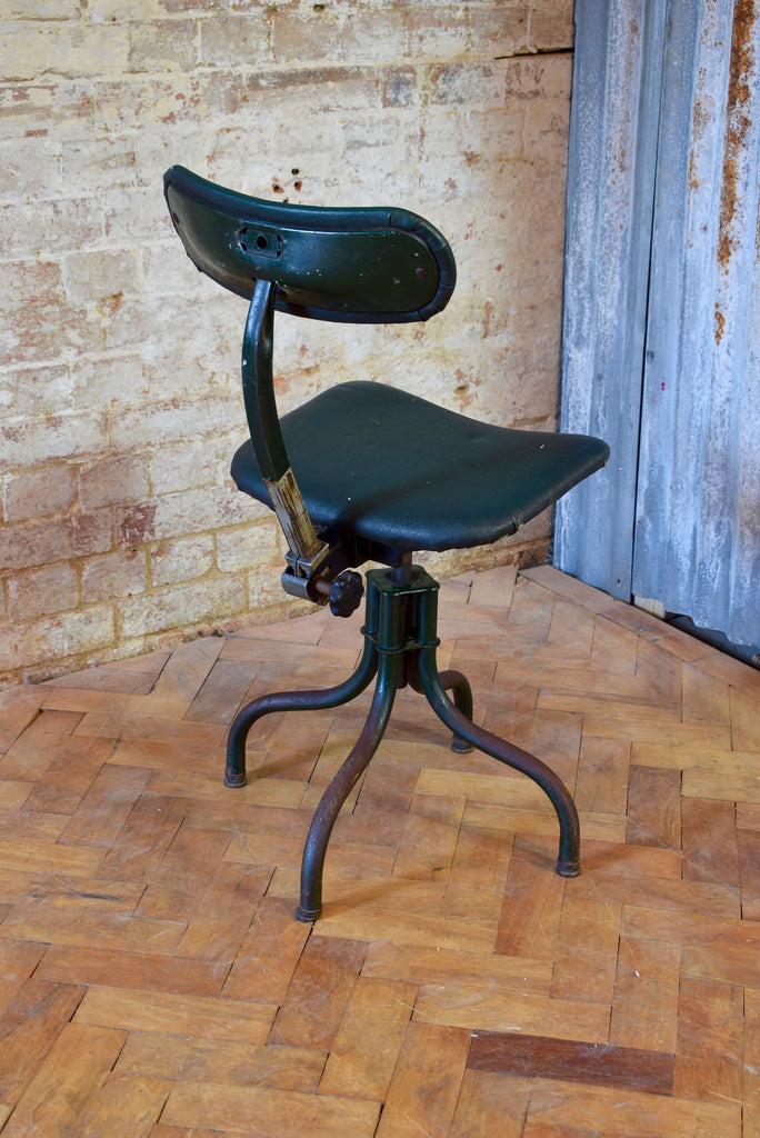 Tan-Sad Swivel Office Desk Chair - Stowaway London