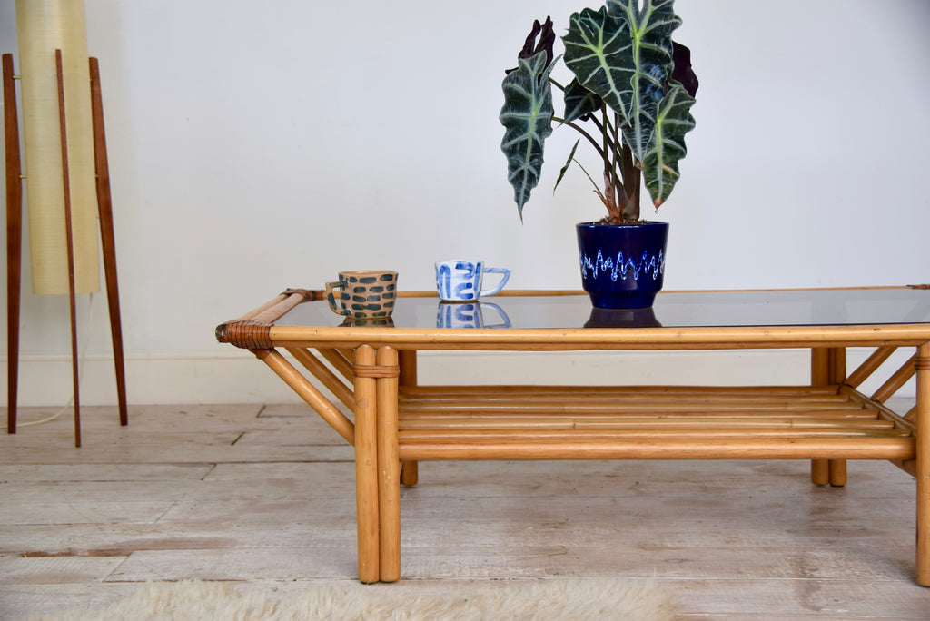 Contemporary Bamboo Coffee Table – Stowaway London