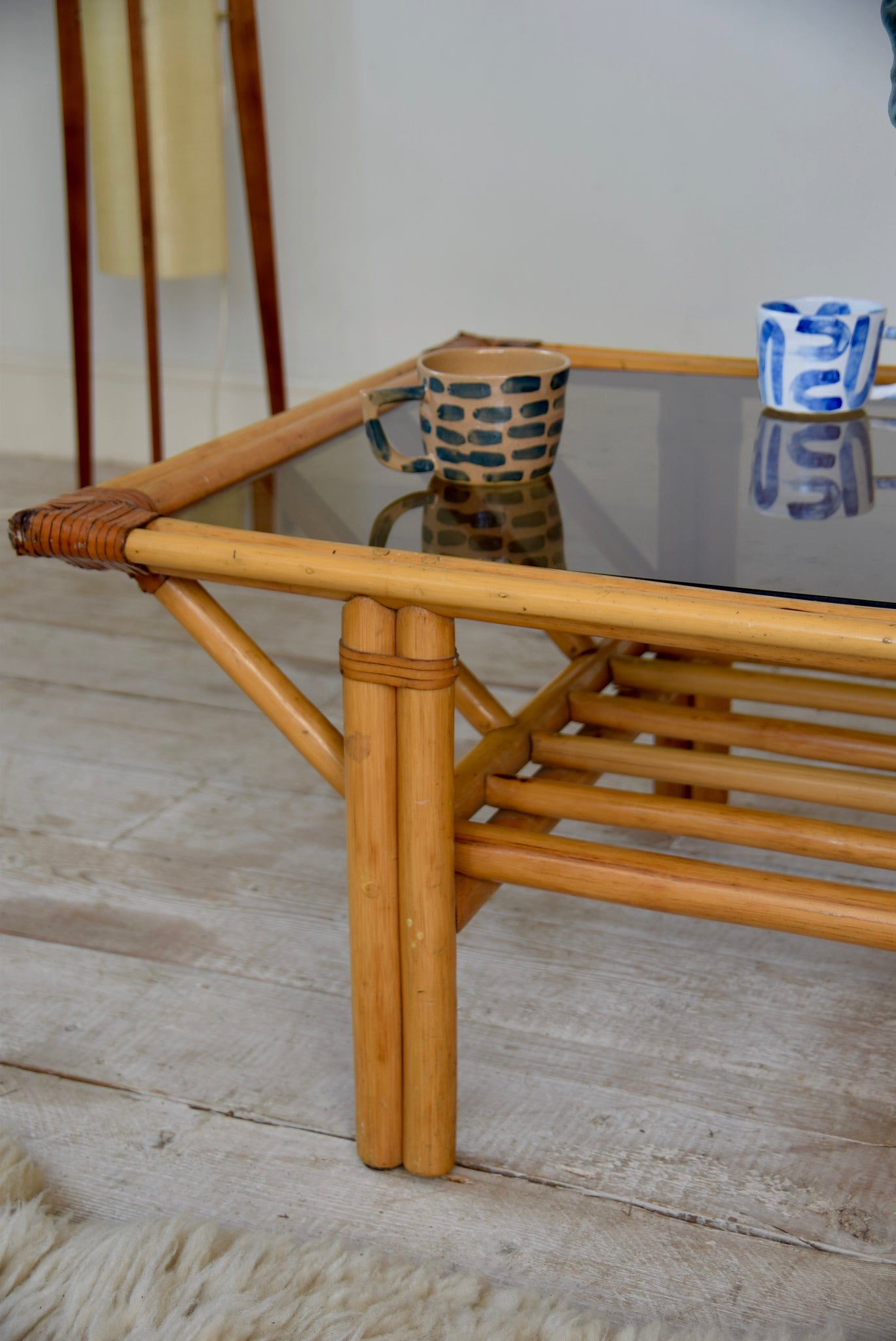 Contemporary Bamboo Coffee Table – Stowaway London