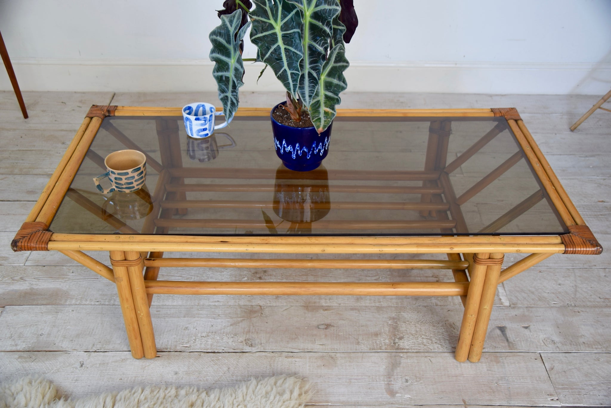 Contemporary Bamboo Coffee Table – Stowaway London