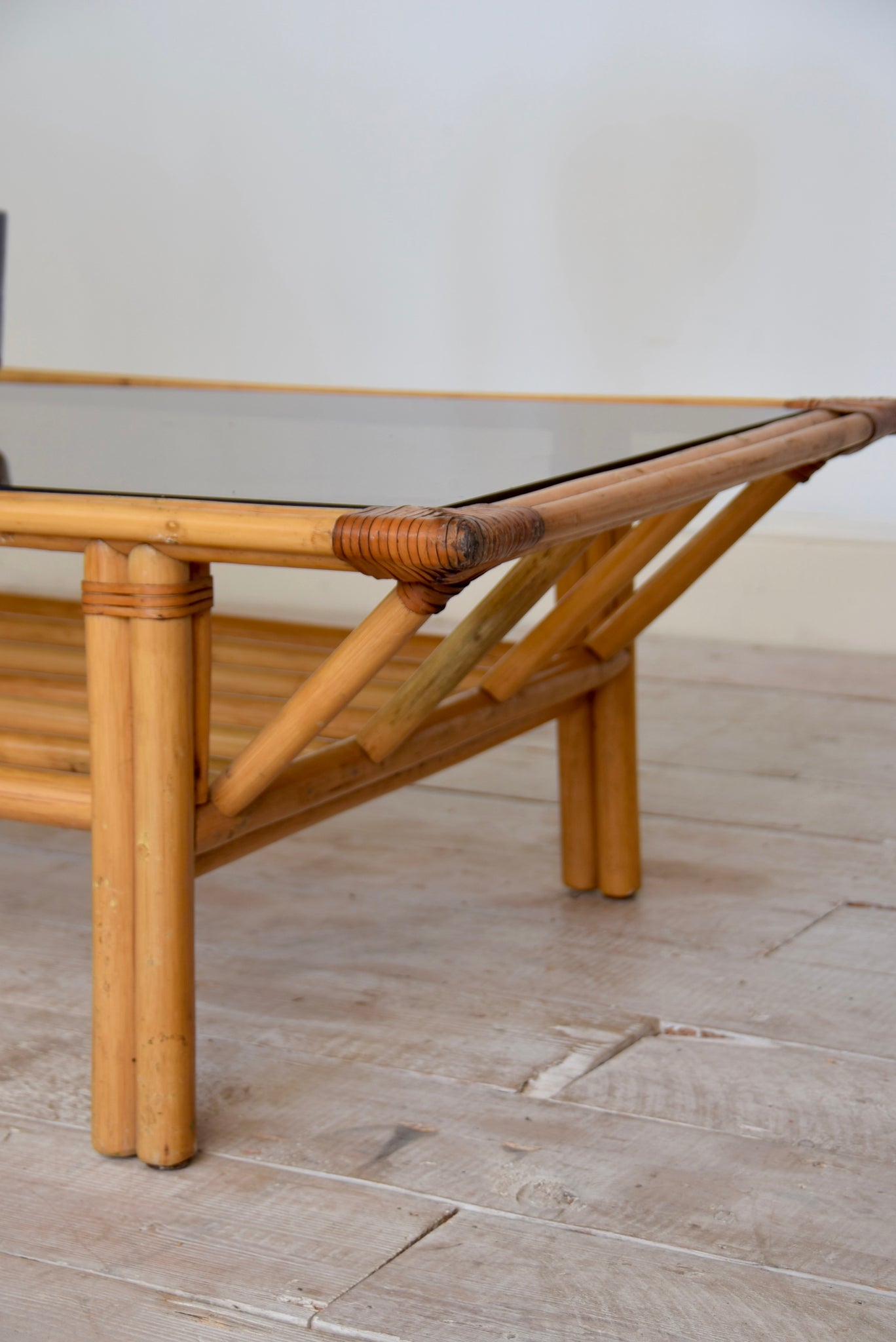 Contemporary Bamboo Coffee Table – Stowaway London